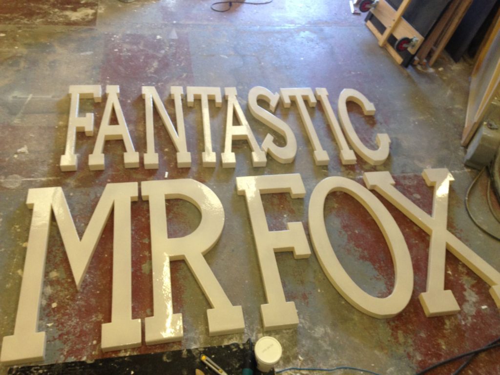 Large letters & 3d logos – ICA Creation