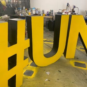 Large letters & 3d logos - icacreation.co.uk